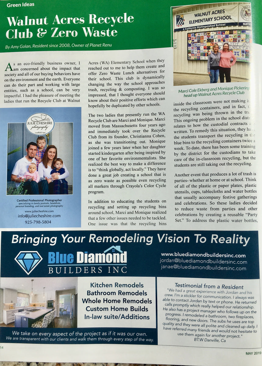 New Article- Cool Things the Recycling Club at local Elementary School ...