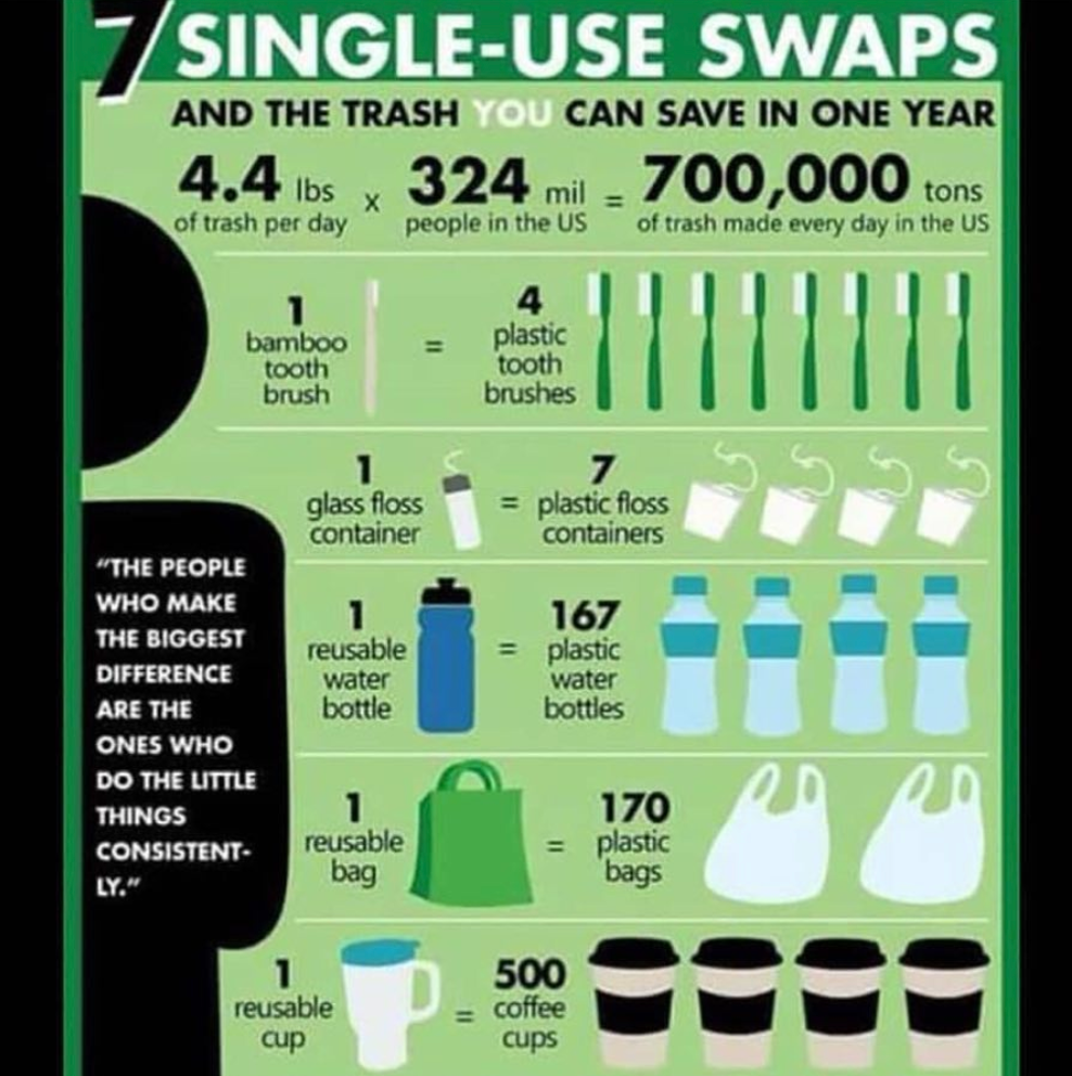 Single Use Plastic- A Great Visual – Planet Renu