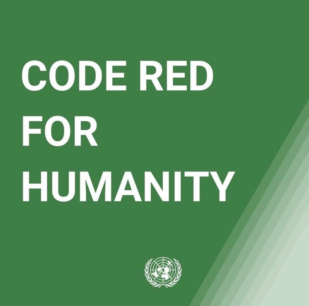 IPCC Report- Code Red – Planet Renu